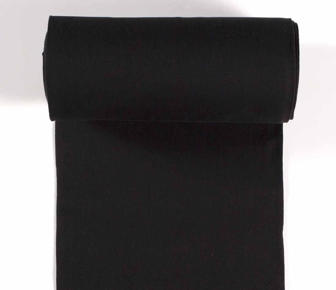 Tubular jersey ribbing knit cotton fabric x half metre. Oeko-Tex. Ribb ...
