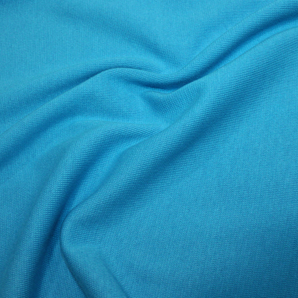 Tubular jersey ribbing knit cotton fabric x half metre. Solid/multistr ...